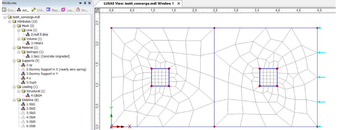 Slideline 이용한 Contact Analysis 수렴 - LUSAS Blog